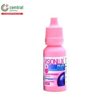 Thuốc nhỏ mắt Visionlux Plus Novax - Dưỡng ẩm, bôi trơn nhãn cầu
