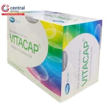 Thuốc Vitacap bổ sung vitamin và khoáng chất: liều dùng, giá bán
