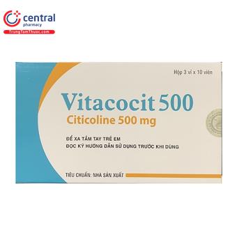 [CHÍNH HÃNG] Thuốc Vitacocit 500 hỗ trợ tăng tuần hoàn não