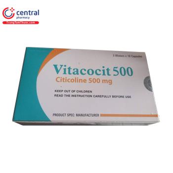 [CHÍNH HÃNG] Thuốc Vitacocit 500 hỗ trợ tăng tuần hoàn não