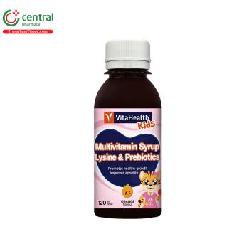 VitaHealth Multivitamin Syrup Lysine & Prebiotics giúp trẻ phát triển