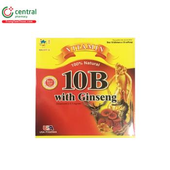 Vitamin 10B With Ginseng USA Pharma - Bồi bổ sức khỏe, tăng thể lực