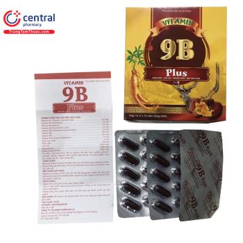 Thuốc Vitamin 9B Plus: Giảm mệt mỏi, hồi phục sức khỏe
