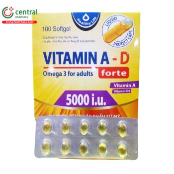 Thuốc Vitamin A – D Forte giúp tăng cường sức khỏe, cải thiện thị lực