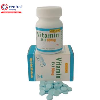Thuốc Vitamin B1 50mg Dược Cửu Long - trị viêm dạ dày thần kinh do ...