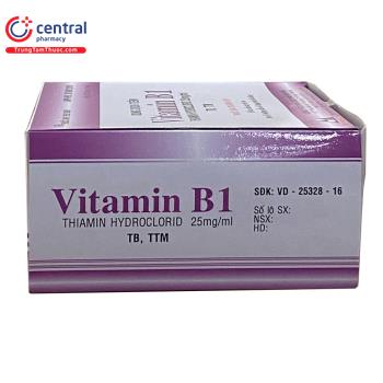 [CHÍNH HÃNG] Thuốc Vitamin B1 25mg/ml Vinphaco: cung cấp vitamin B1