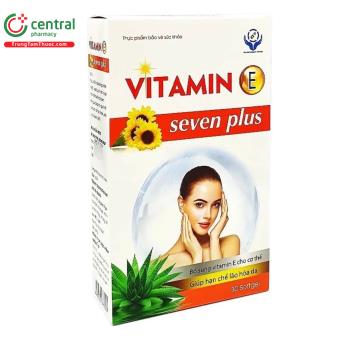 Thuốc Vitamin E Seven Plus bổ sung Vitamin E và hạn chế lão hoá da
