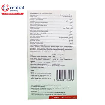 Thuốc Vitamin GOLD Tuệ Linh: Bổ sung dinh dưỡng tối ưu cho cơ thể