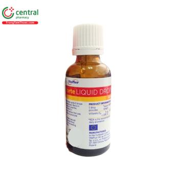 Vitaplus Vitamin D3 Forte liquid drops giải pháp chống còi xương