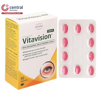 Viên bổ mắt Vitavision Forte Walmark hỗ trợ ngừa đục thủy tinh thể