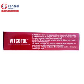 Vitcofol Plus - Viên bổ máu, tăng sức đề kháng cho cơ thể toàn diện