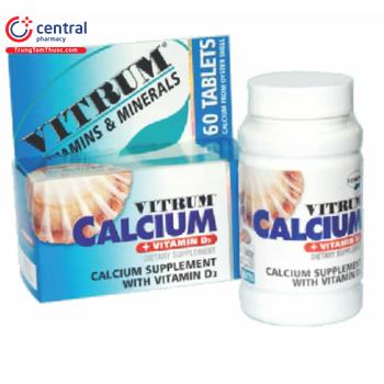 Thuốc Vitrum Calcium + Vitamin D3 - Giúp bảo vệ hệ xương khớp