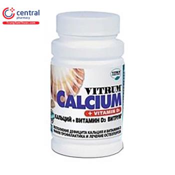 Thuốc Vitrum Calcium + Vitamin D3 - Giúp bảo vệ hệ xương khớp
