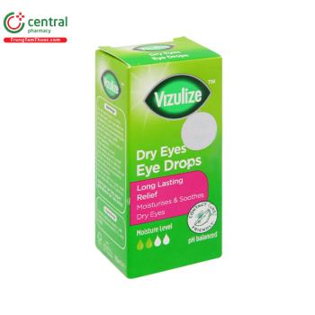Dung dịch nhỏ mắt Vizulize Dry Eyes Eye Drops làm ẩm, giảm khô mắt