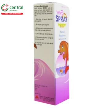 Xịt mũi VNP Spray Baby -Vệ sinh mũi hằng ngày cho trẻ em và người lớn