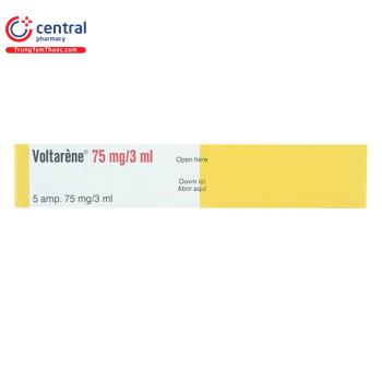 Thuốc Voltaren 75mg/3ml tác dụng chống viêm xương khớp, đau khớp mạn