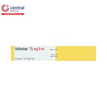 Thuốc Voltaren 75mg/3ml tác dụng chống viêm xương khớp, đau khớp mạn