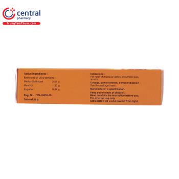 Thuốc Voltex giảm đau cơ, đau gân: tác dụng, cách dùng, giá bán