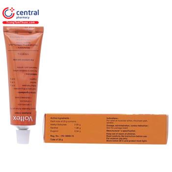 Thuốc Voltex giảm đau cơ, đau gân: tác dụng, cách dùng, giá bán
