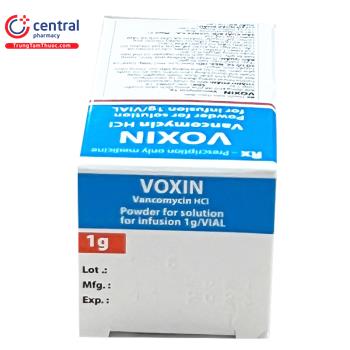 [CHÍNH HÃNG] Thuốc Voxin 1g điều trị nhiễm khuẩn: tác dụng
