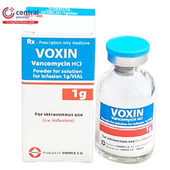 [CHÍNH HÃNG] Thuốc Voxin 1g điều trị nhiễm khuẩn: tác dụng