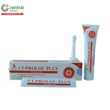 Kem bôi VT-Proloc Plus 20g dành cho người bệnh trĩ, nứt kẽ hậu môn
