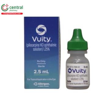 Thuốc nhỏ mắt Vuity điều trị tăng nhãn áp, lão thị