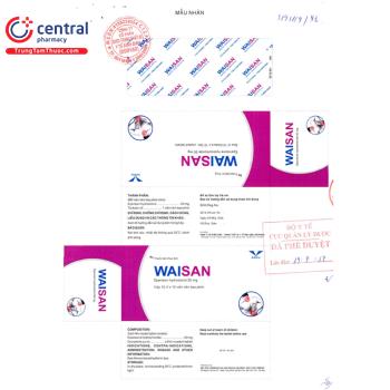 [CHÍNH HÃNG] Thuốc Waisan 50mg điều trị tăng trương lực cơ
