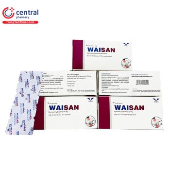 [CHÍNH HÃNG] Thuốc Waisan 50mg điều trị tăng trương lực cơ
