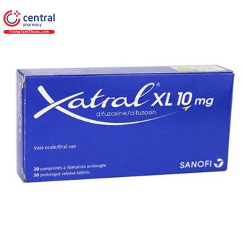 Thuốc Xatral XL 10mg - điều trị tăng sinh lành tính tiền liệt tuyến