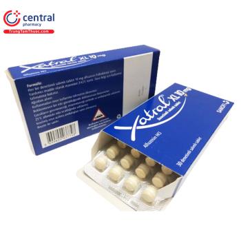 Thuốc Xatral XL 10mg - điều trị tăng sinh lành tính tiền liệt tuyến