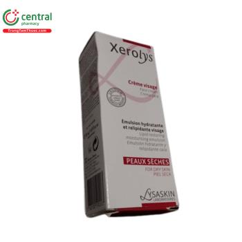Kem bôi da Xerolys Crème Visage - Dưỡng ẩm cho da khô, da rất khô