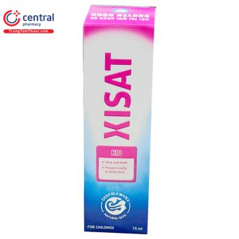 Thuốc Xisat Trẻ em 75ml làm sạch niêm mạc, bảo vệ đường hô hấp cho bé