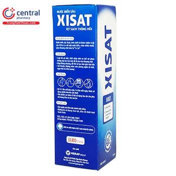 Thuốc xịt mũi Xisat Người Lớn 75ml giúp mũi thông thoáng, giảm nghẹt mũi