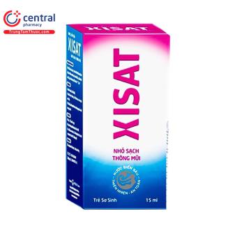 Thuốc Xisat Trẻ Sơ Sinh 15ml giúp bảo vệ đường hô hấp