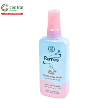 Xịt chống muỗi Remos Baby Spray hương khuynh diệp - An toàn, hiệu quả