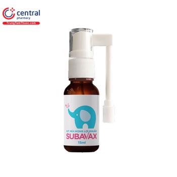 Thuốc Xịt mũi họng lợi khuẩn Subavax - Giúp hết ngạt mũi, ho