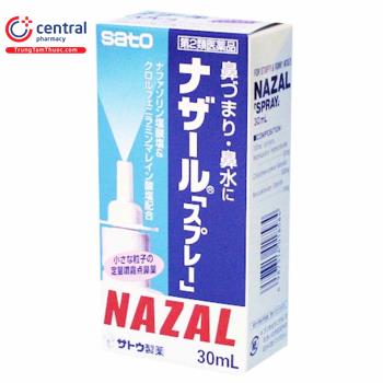 Thuốc xịt mũi Nazal 30ml - cải thiện tình trang viêm mũi dị ứng