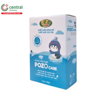 Xịt mũi rong đỏ Pozo Care giữ độ ẩm tự nhiên, giảm khô mũi cho bé