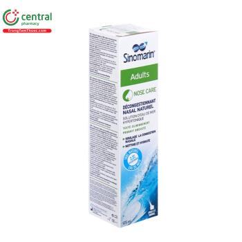 Xịt mũi Sinomarin 125ml - Làm sạch xoang mũi hiệu quả cực kỳ đơn giản