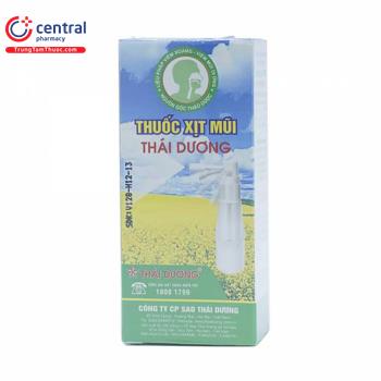 [CHÍNH HÃNG] Thuốc Xịt Mũi Thái Dương trị chứng ngạt mũi