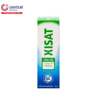 Dung dịch vệ sinh mũi Xisat viêm mũi xanh lá - Hỗ trợ điều trị viêm mũi ...