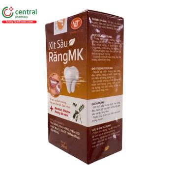 Xịt Sâu Răng MK giúp phòng và hỗ trợ điều trị sâu răng, hôi miệng
