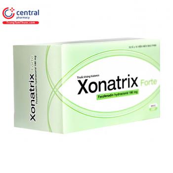Thuốc chống dị ứng Xonatrix Forte: chỉ định, liều dùng