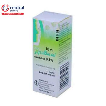 Thuốc nhỏ mũi XyloBalan 0,1% - Thuốc điều trị ngạt mũi, sổ mũi