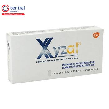 Thuốc Xyzal điều trị các triệu chứng dị ứng hiệu quả nhanh