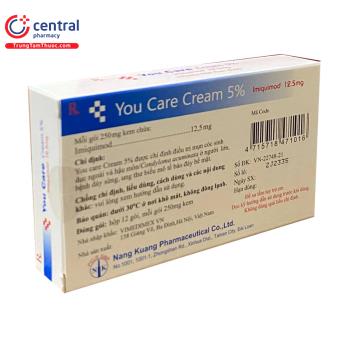 [CHÍNH HÃNG] Thuốc You care cream 5% điều trị mụn cóc hậu môn