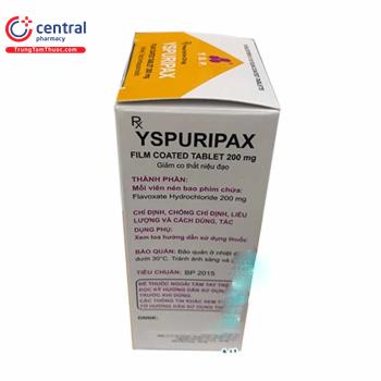 Thuốc Yspuripax - Điều trị co thắt cơ trơn đường tiết niệu, tiểu khó