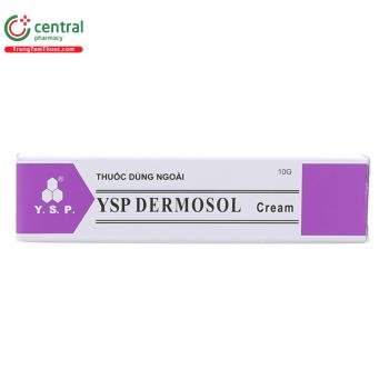 Thuốc Ysp Dermosol Cream 10g điều trị bệnh lý viêm da trung bình đến nặng