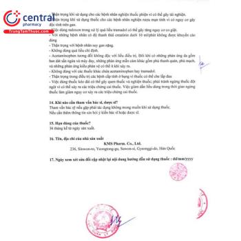 [CHÍNH HÃNG] Thuốc Yuraf Tab: Hạ sốt – giảm đau nhanh và hiệu quả